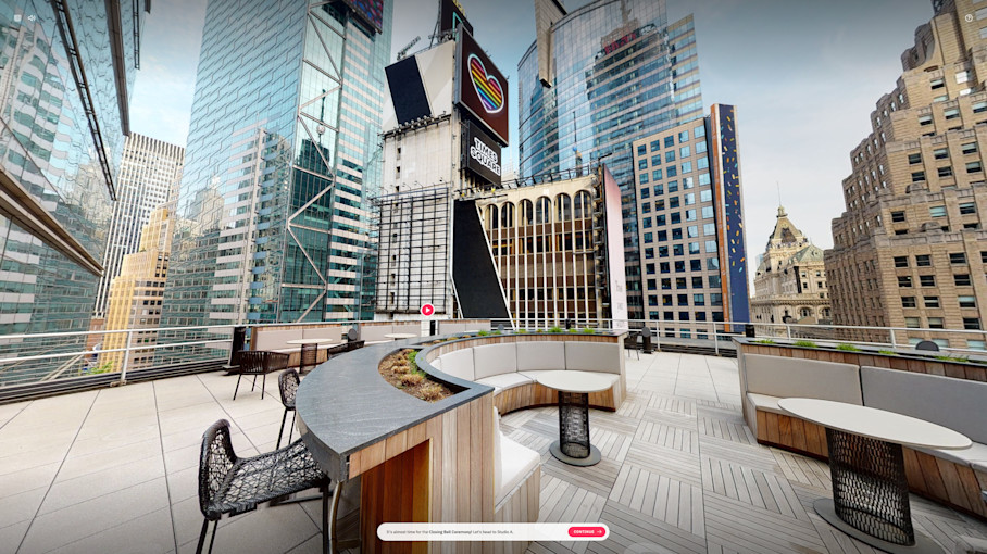 Walk Through the Floors of the iconic Nasdaq MarketSite at Times Square ...