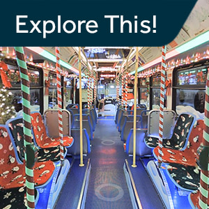 Sprint CTA Holiday Bus | Matterport