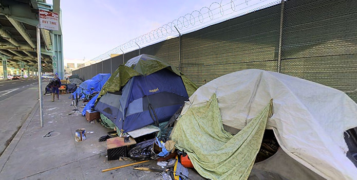 SF Homelessness: The Rise and Fall of Tent City | Matterport