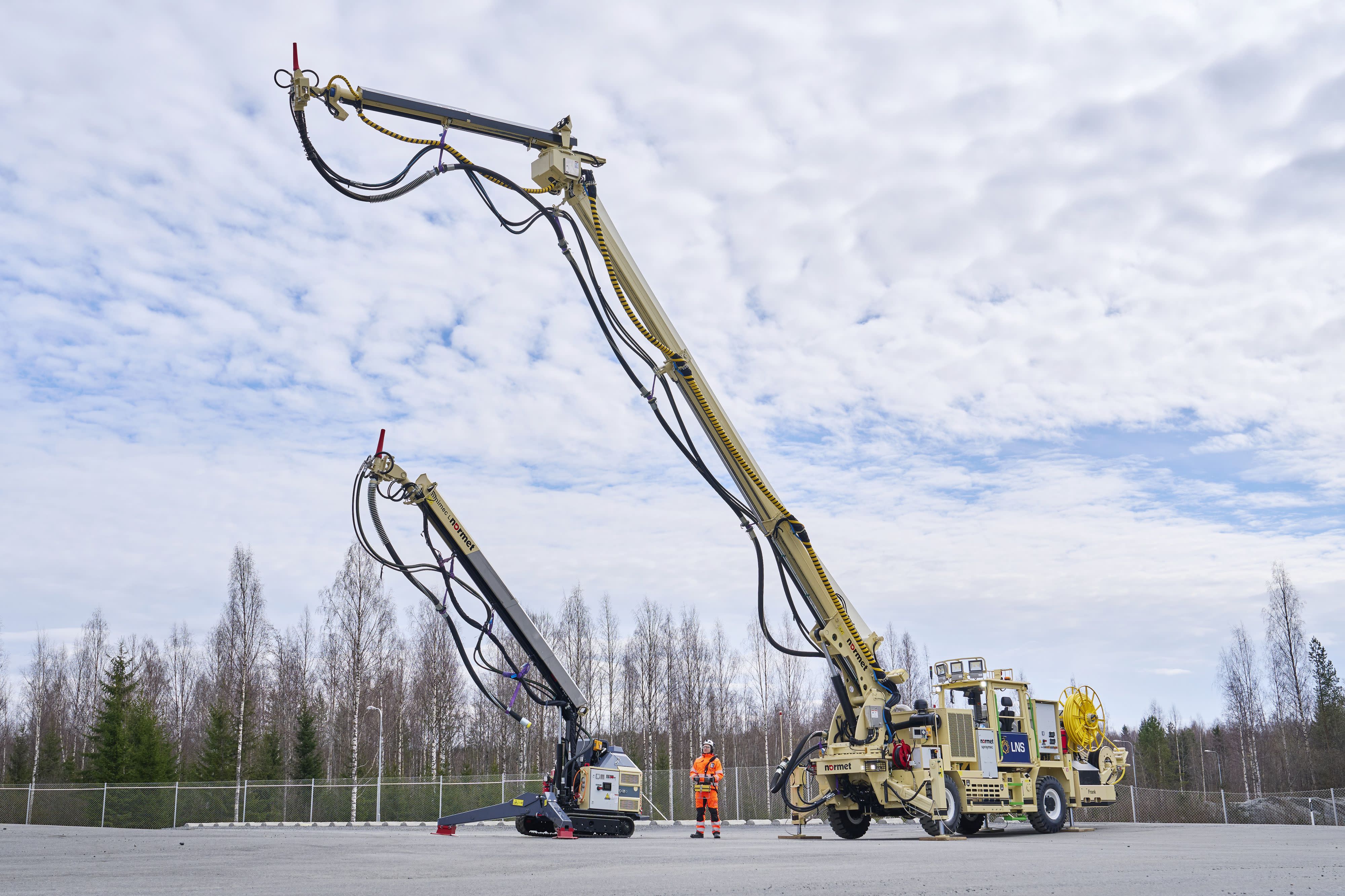 Normet unveils new spraying equipment at World Tunnelling Congress 2025