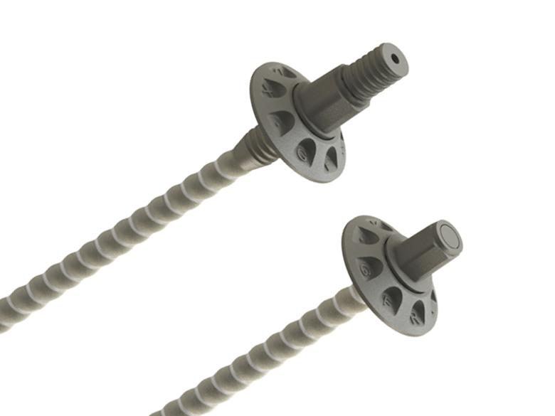 GFRP Fully Threaded Bolts for Durable Underground Support