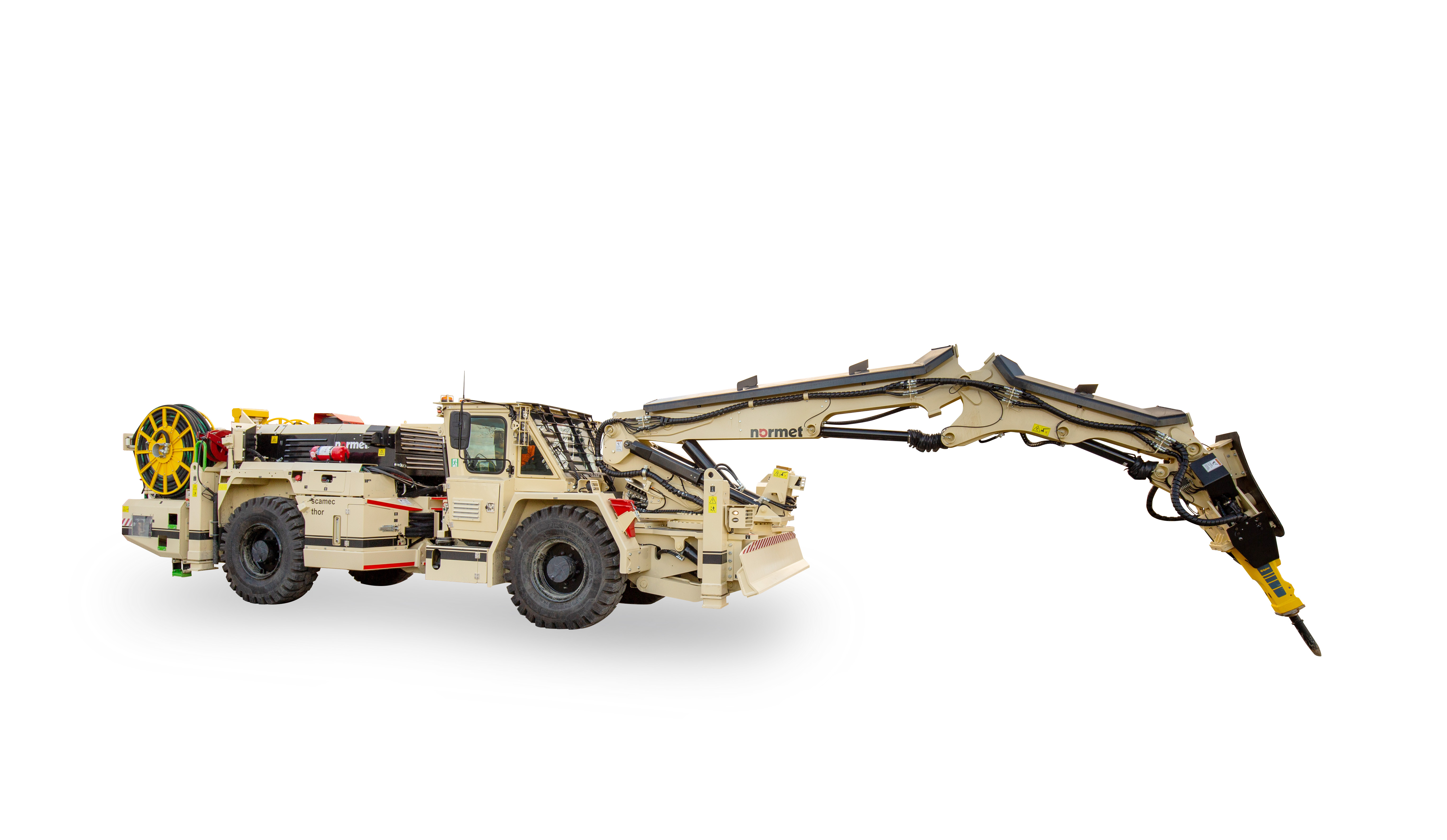 Scaler with an articulated boom: The Scamec LC Thor 095 A is a purpose ...
