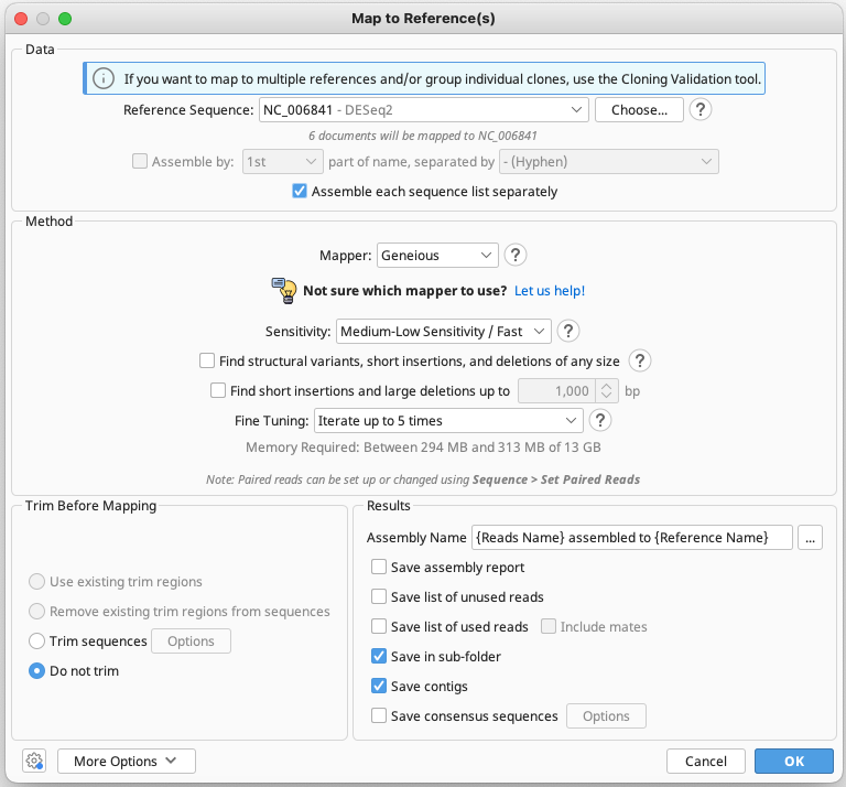 Expression Analysis with DESeq2 - Geneious