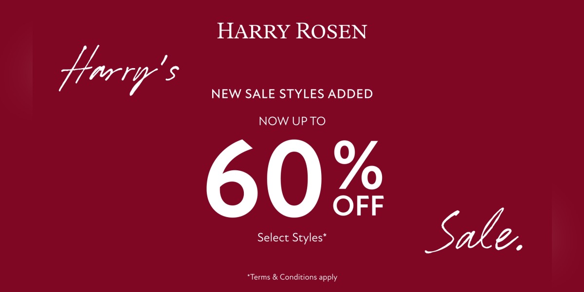 CF Carrefour Laval | Harry's Sale: Up to 60% Off Select Styles*
