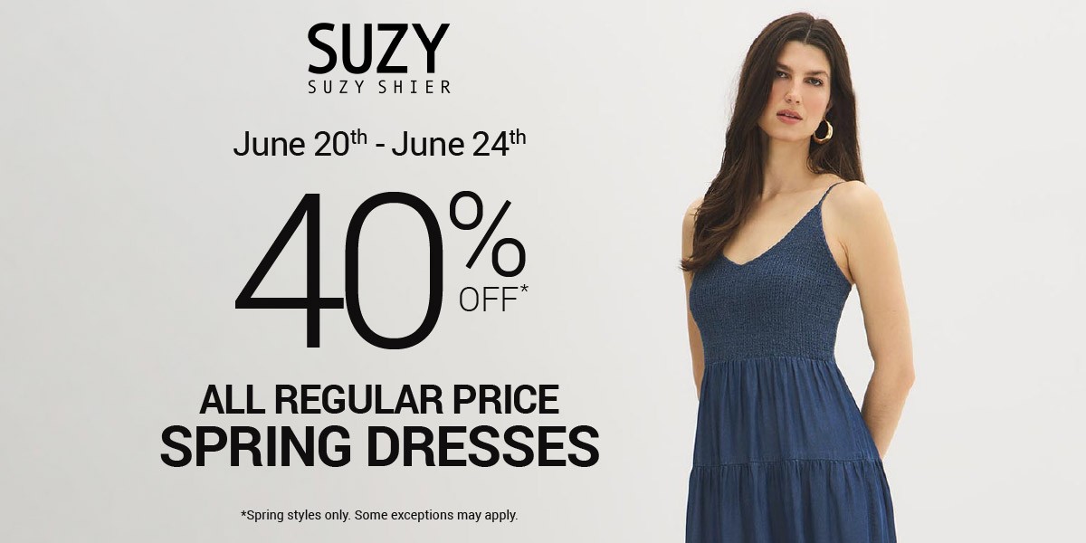 CF Fairview Pointe Claire | 40% off Spring Dresses