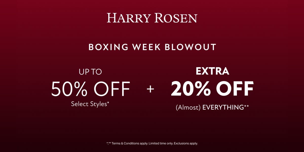 CF Pacific Centre | BOXING WEEK BLOWOUT