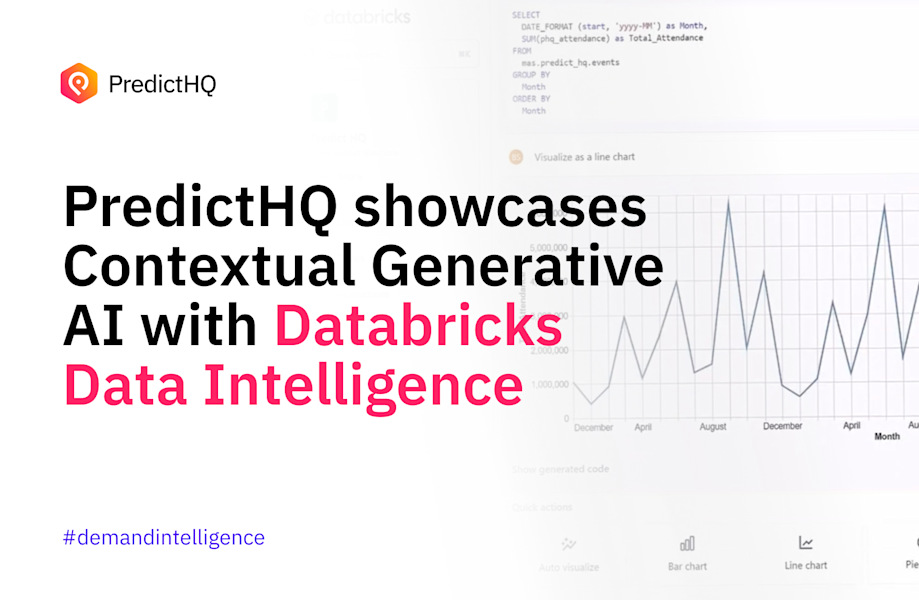 PredictHQ showcases Contextual Generative AI with Databricks Data Intelligence - PredictHQ