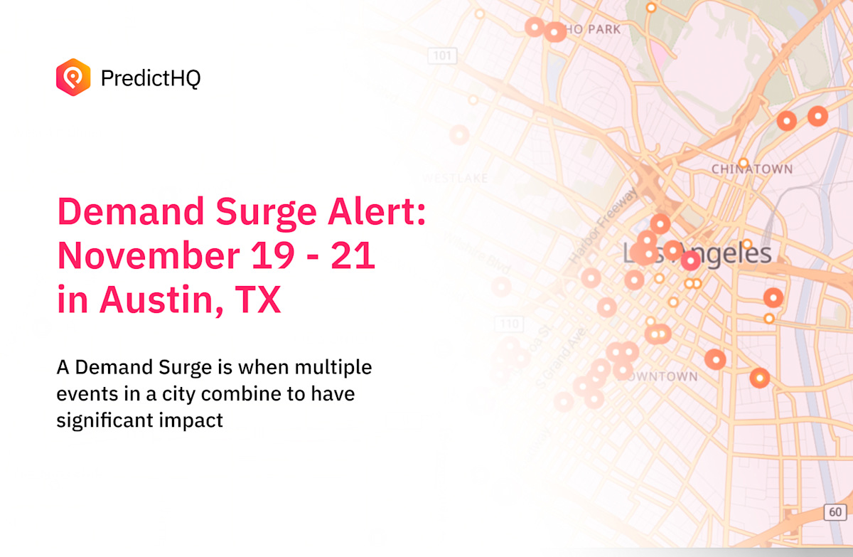 Demand Surge Alert: Austin, USA - PredictHQ