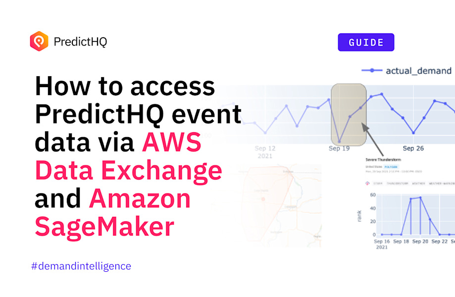 Demand intelligence made simple with PredictHQ event data via AWS Data Exchange and Amazon ...