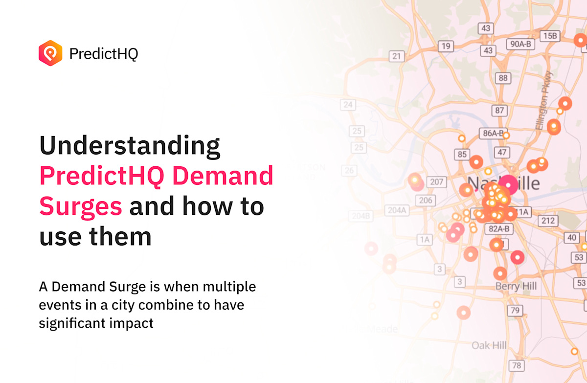 What is a Demand Surge? And how do I use them in forecasting and planning? - PredictHQ