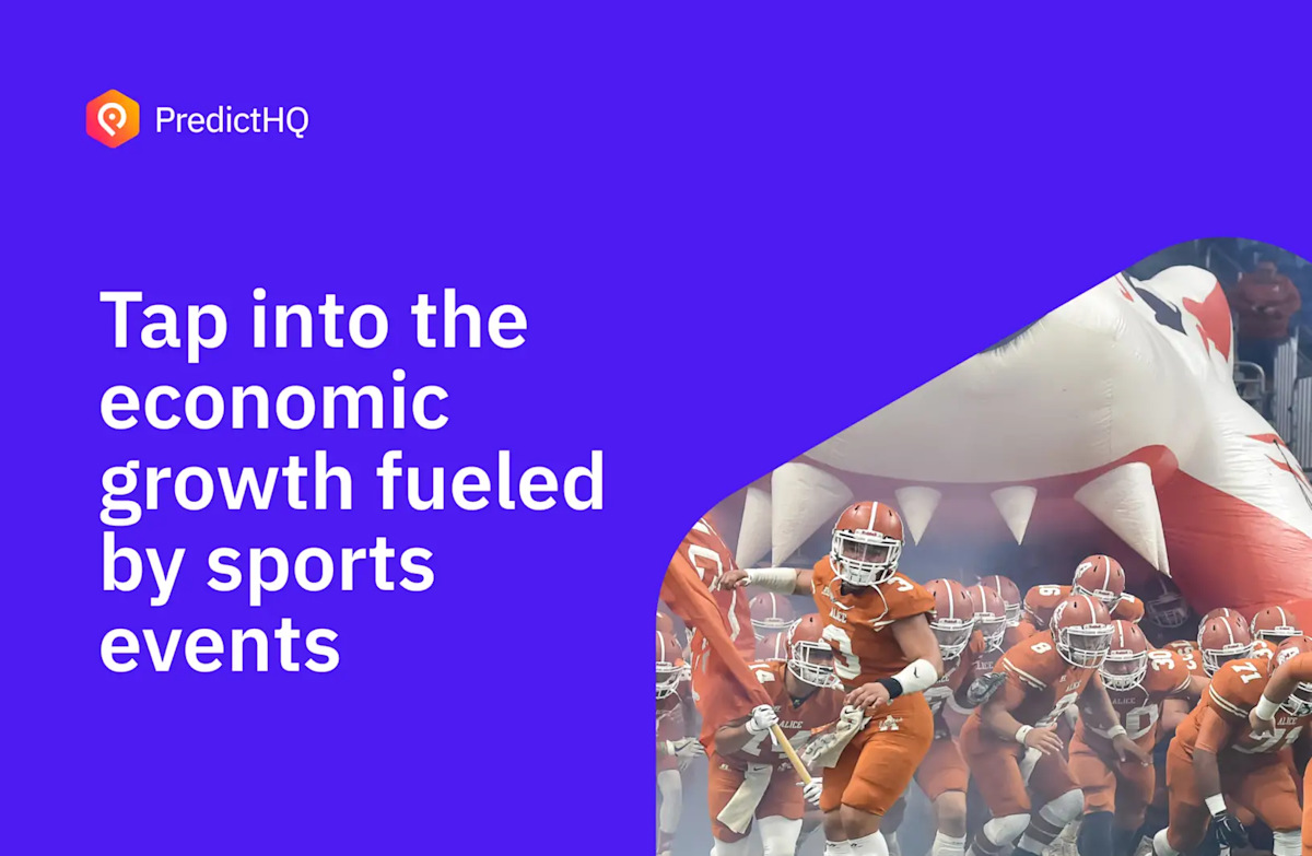 How to tap into the economic power of sports events worldwide - PredictHQ