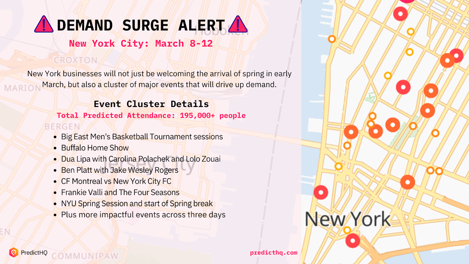 What is a Demand Surge? And how do I use them in forecasting and planning? - PredictHQ