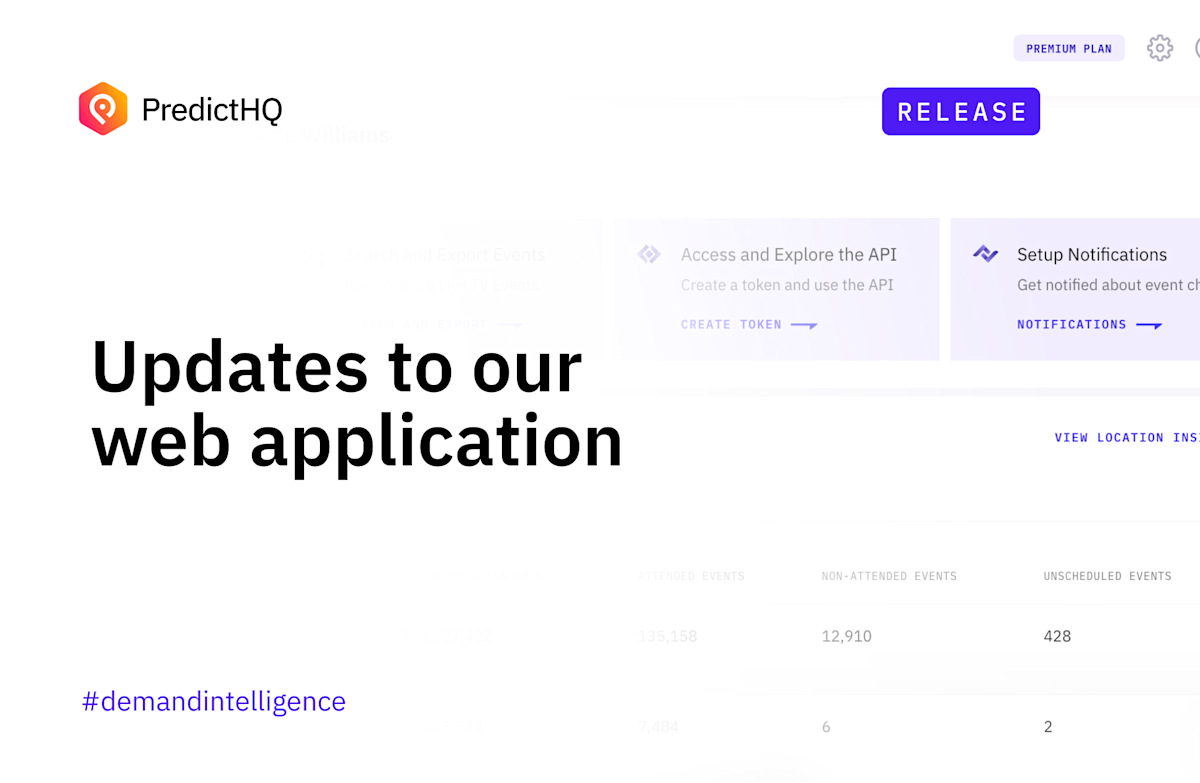 Set a default location + more updates to our web application - PredictHQ