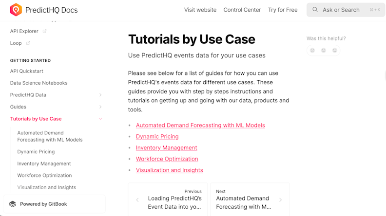 PredictHQ data tutorials by use case - PredictHQ
