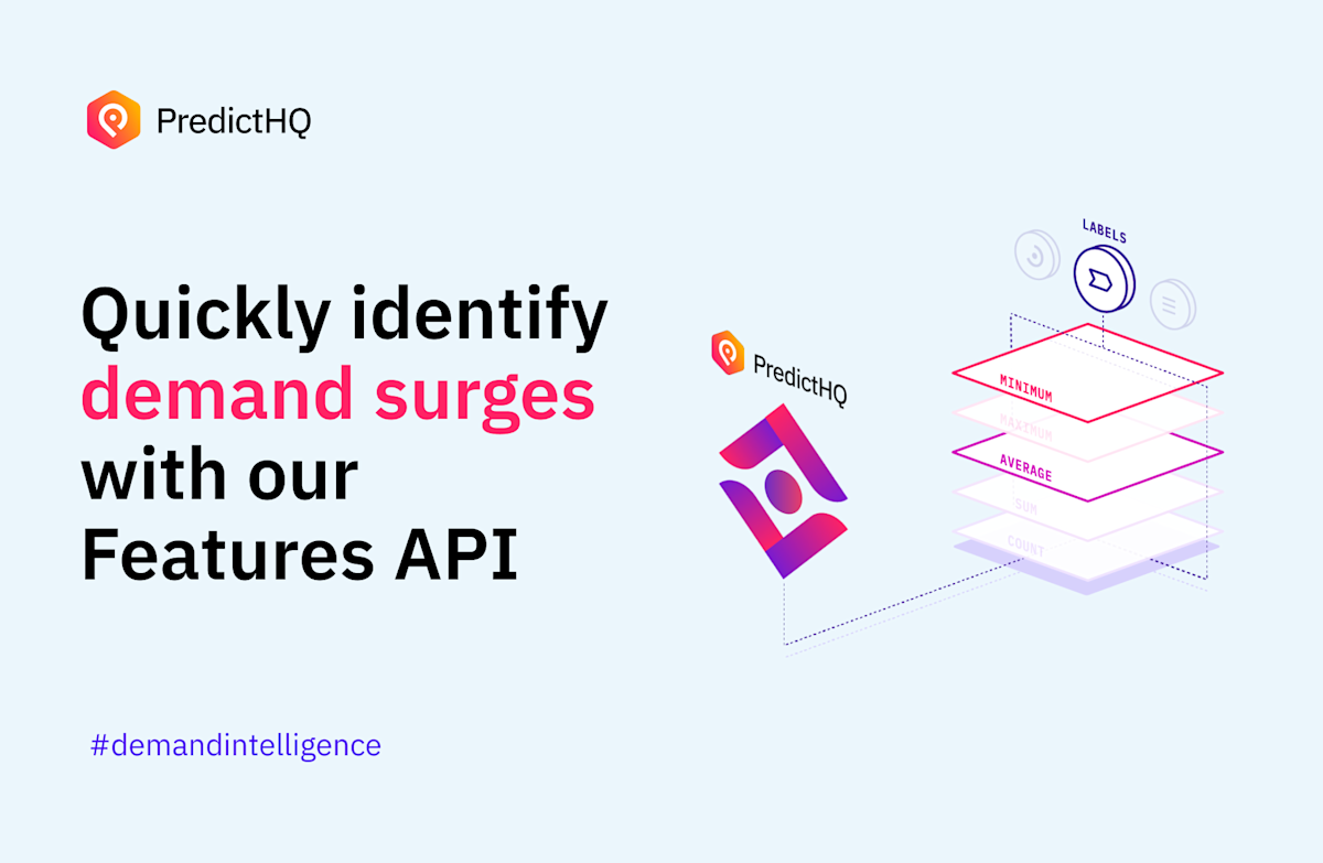 Identify Demand Surges with PredictHQ's Features API - PredictHQ