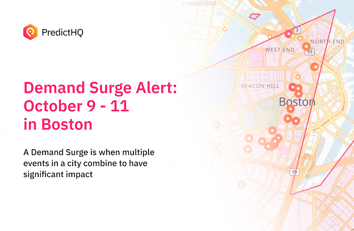 Demand Surge Alert: Boston, USA - PredictHQ