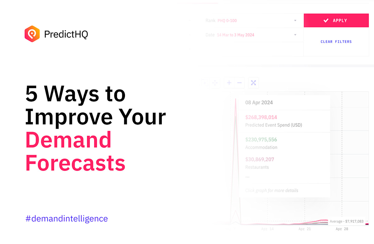 Improve Demand Forecasting | 5 Ways | PredictHQ Blog - PredictHQ