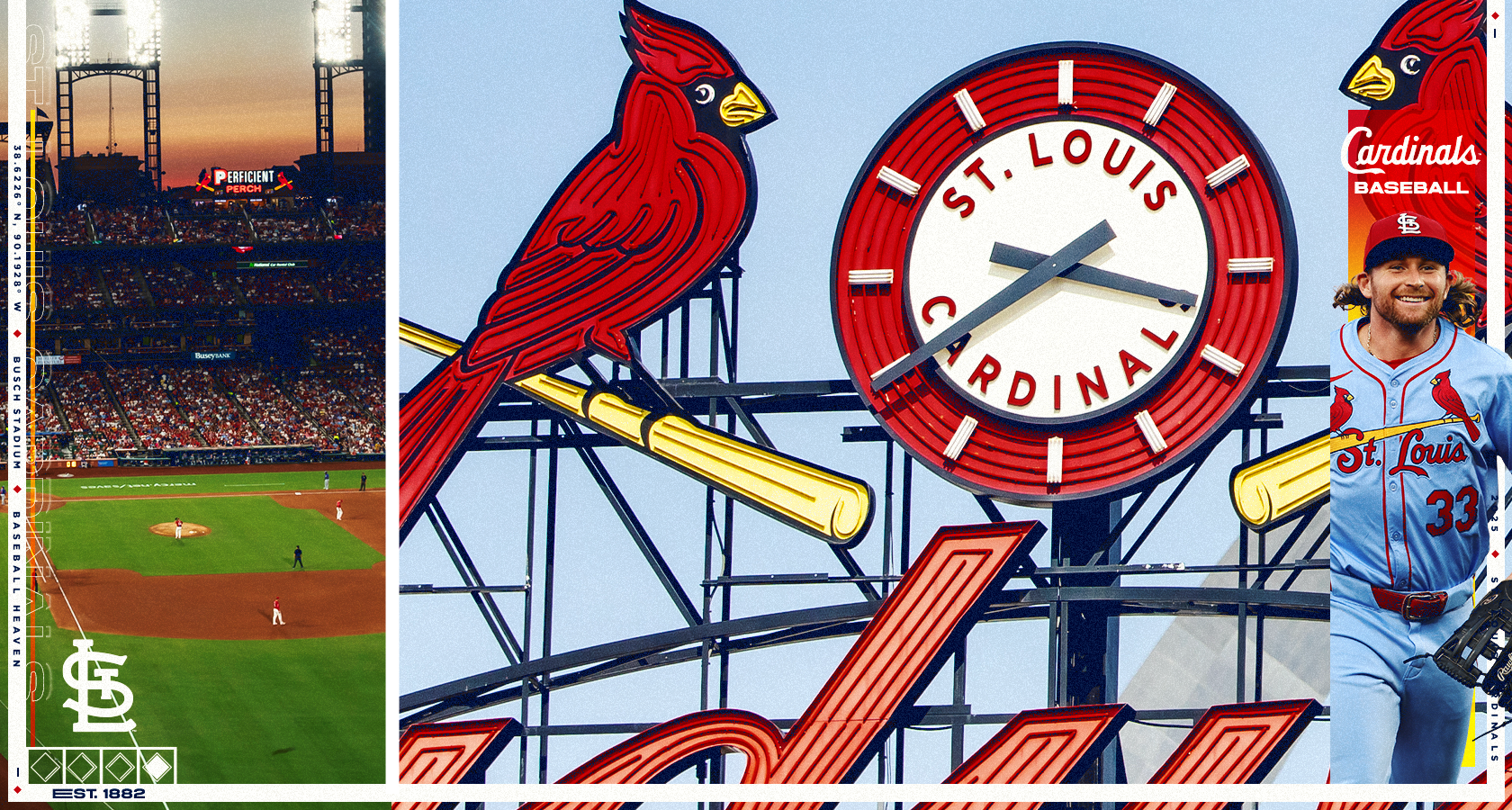 Busch Stadium At Night Large