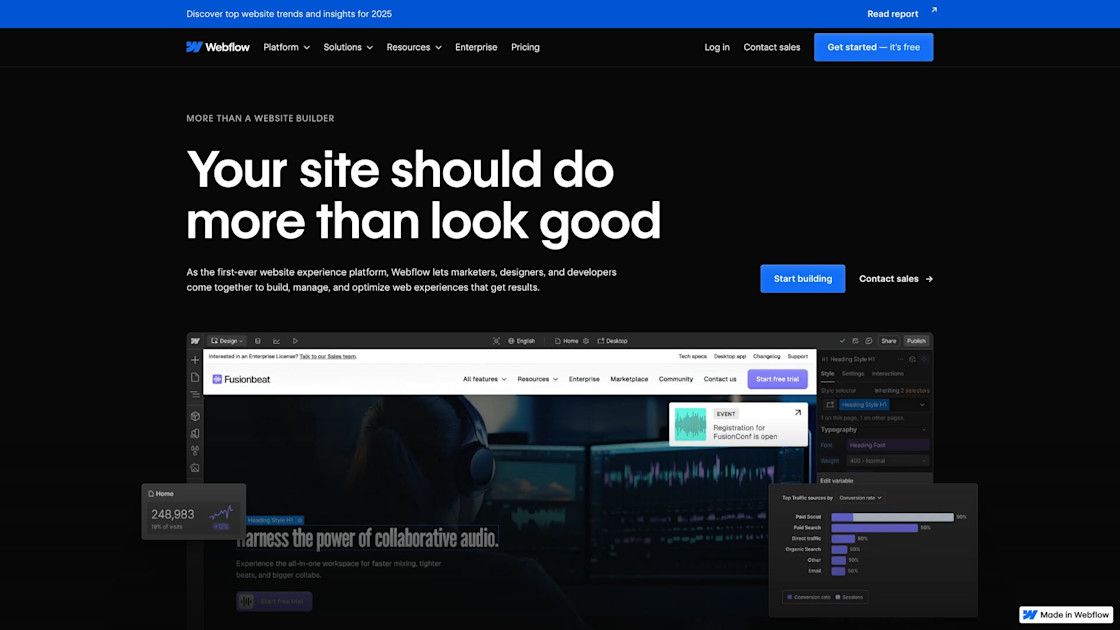 Webflow: The No-Code Website Builder That’ll Make WordPress Jealous ...