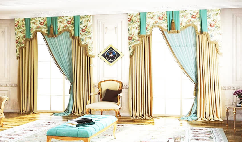 Traditional Curtains at an affordable price across Dubai