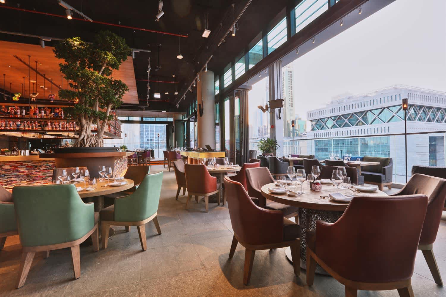 CLAP Restaurant | Royal Shades Curtains Projects