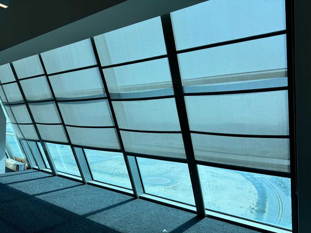 Office blinds in Dubai | Inclined window blinds