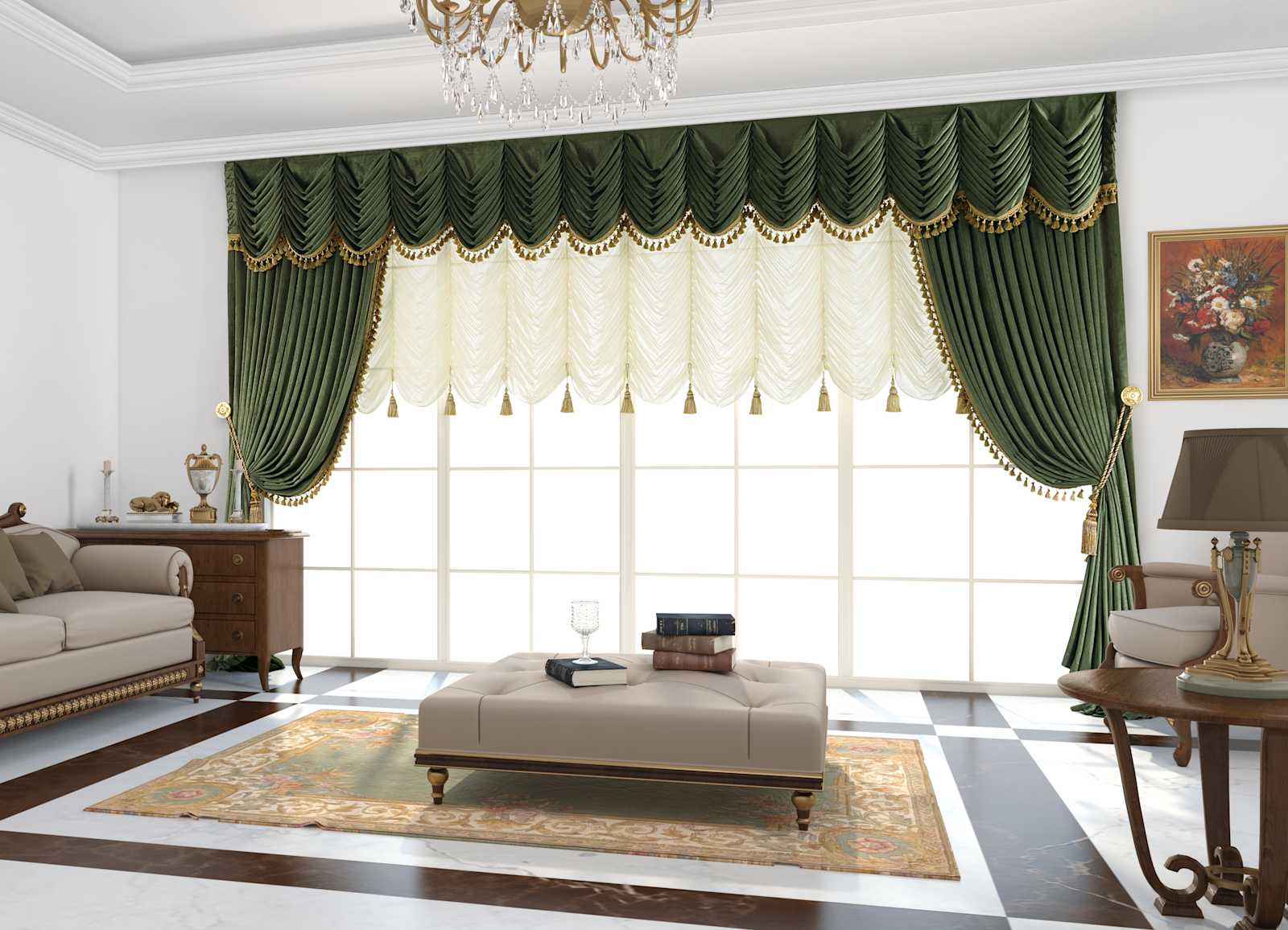 Traditional Curtains Dubai | Arabic Curtains UAE