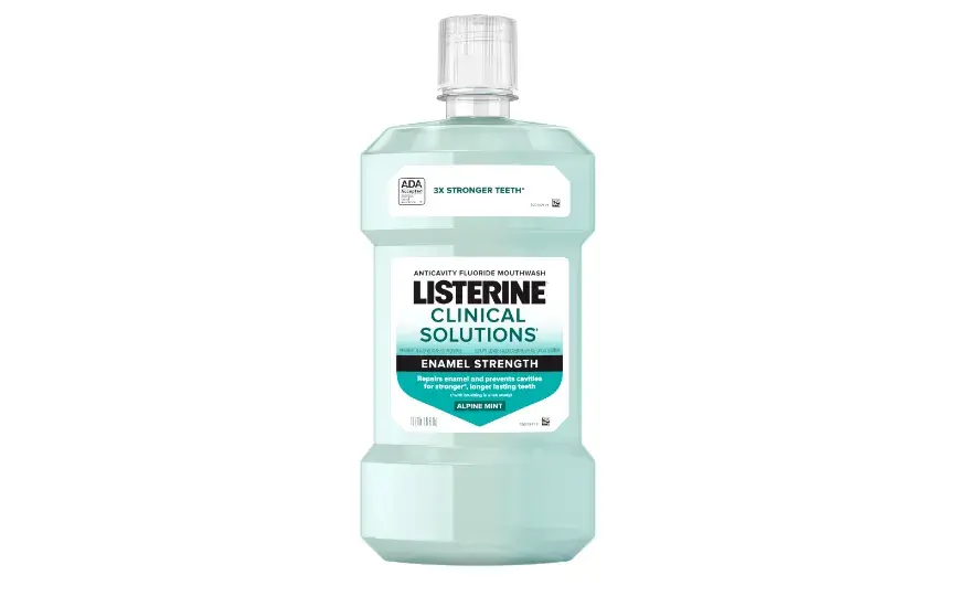 LISTERINE® Clinical Solutions Enamel Strength Anticavity Fluoride ...