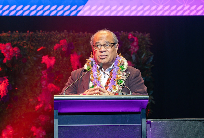Mr Fiso John Fiso ONZM Recipient of Pacific Legacy Award 2022