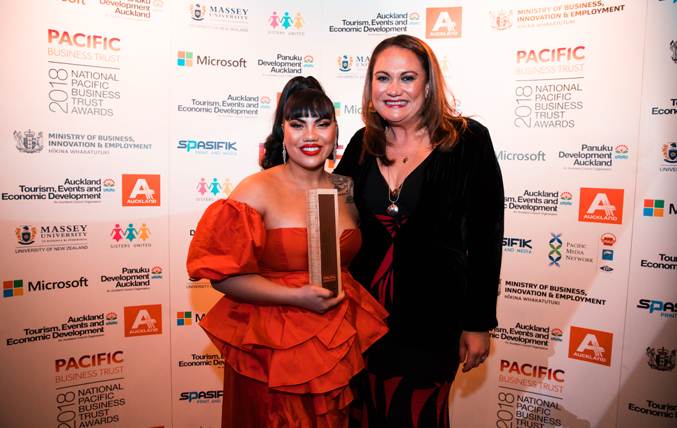 Parris Goebel accepts inaugural Pacific Legacy Award