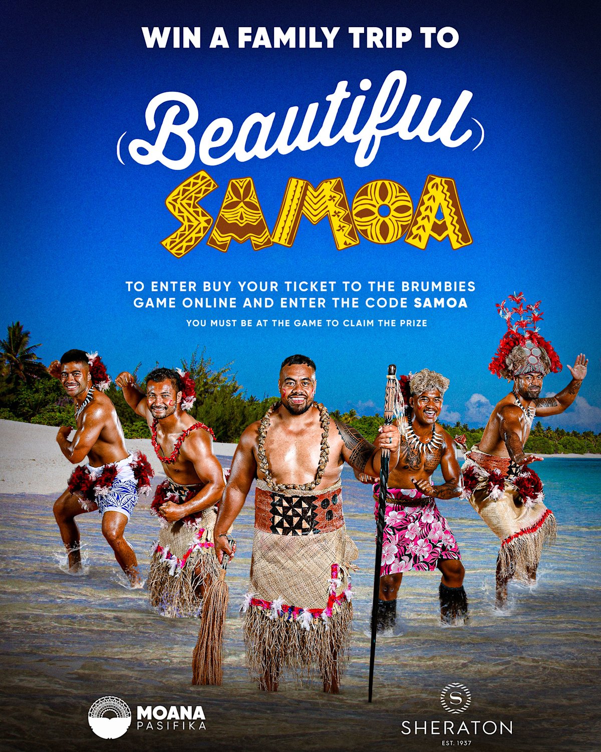 Your chance to win a trip to Samoa