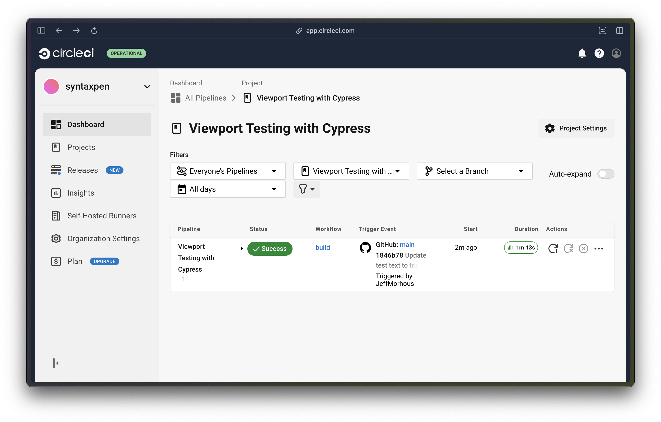 Viewport testing with Cypress | CircleCI Viewport testing with Cypress | CircleCI