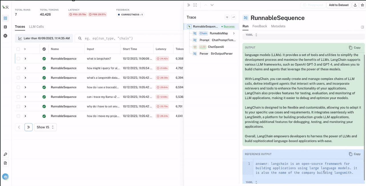 Build and evaluate LLM-powered apps with LangChain and CircleCI