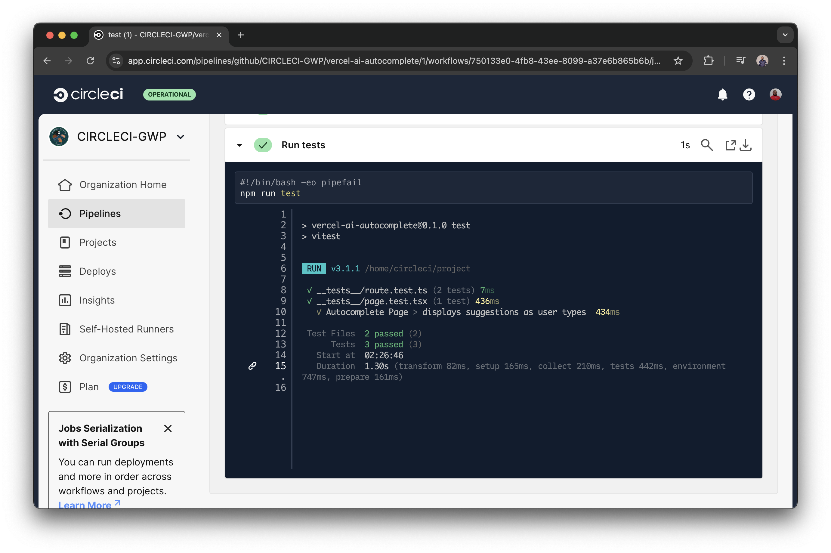Building a real-time AI autocomplete app with Next.js and Vercel AI SDK | CircleCI