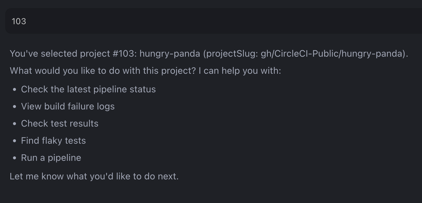 Explore CircleCI projects from your IDE with AI assistance