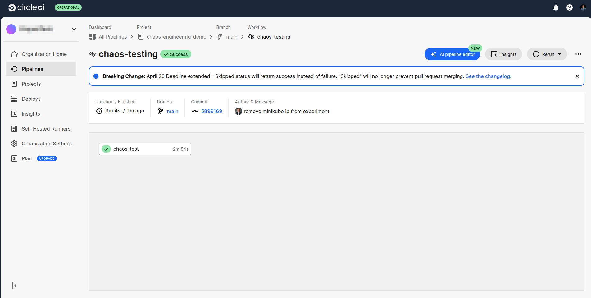 How to set up chaos engineering in your CI/CD pipeline with CircleCI and Chaos Toolkit | CircleCI
