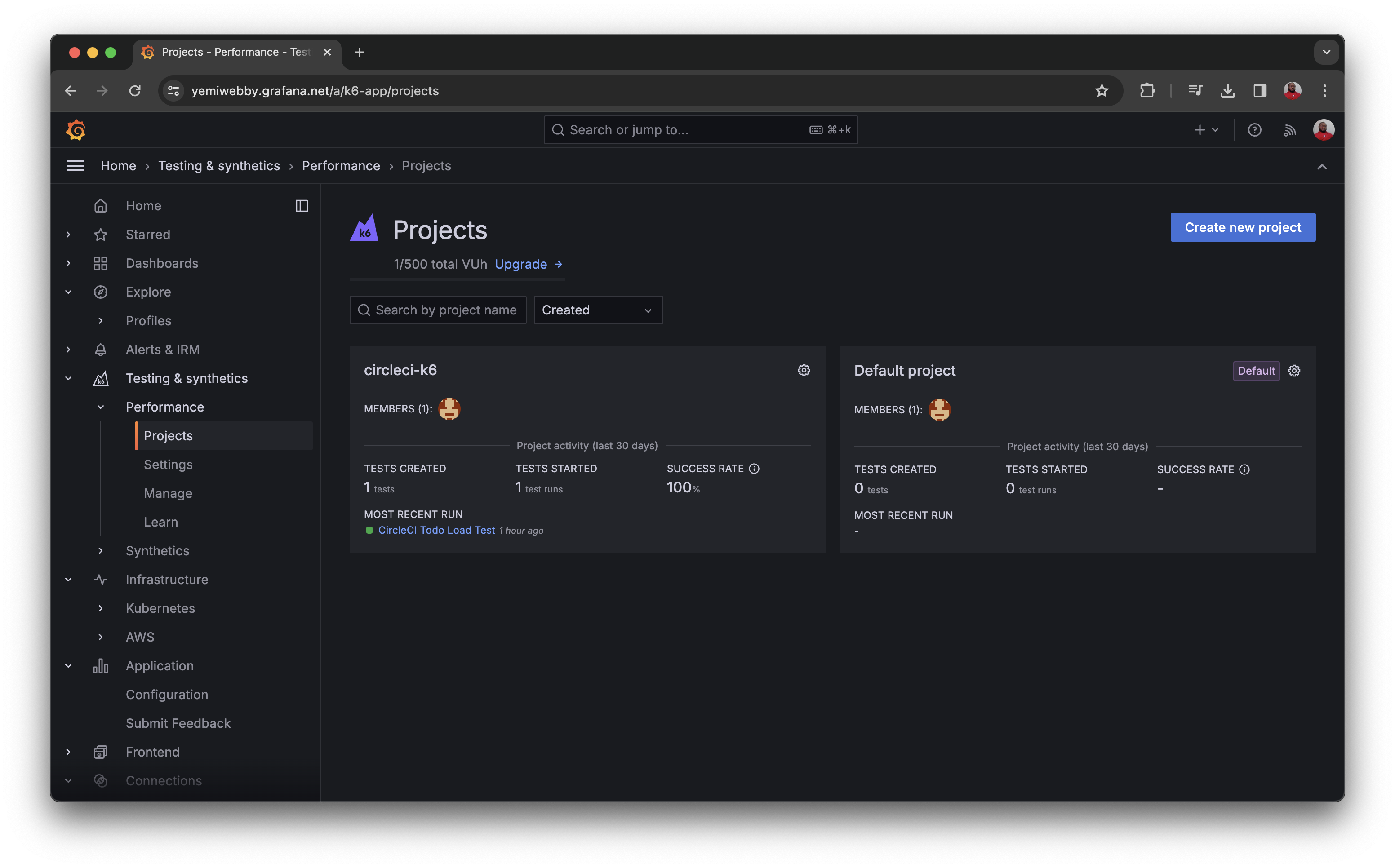 API performance testing with k6 | CircleCI
