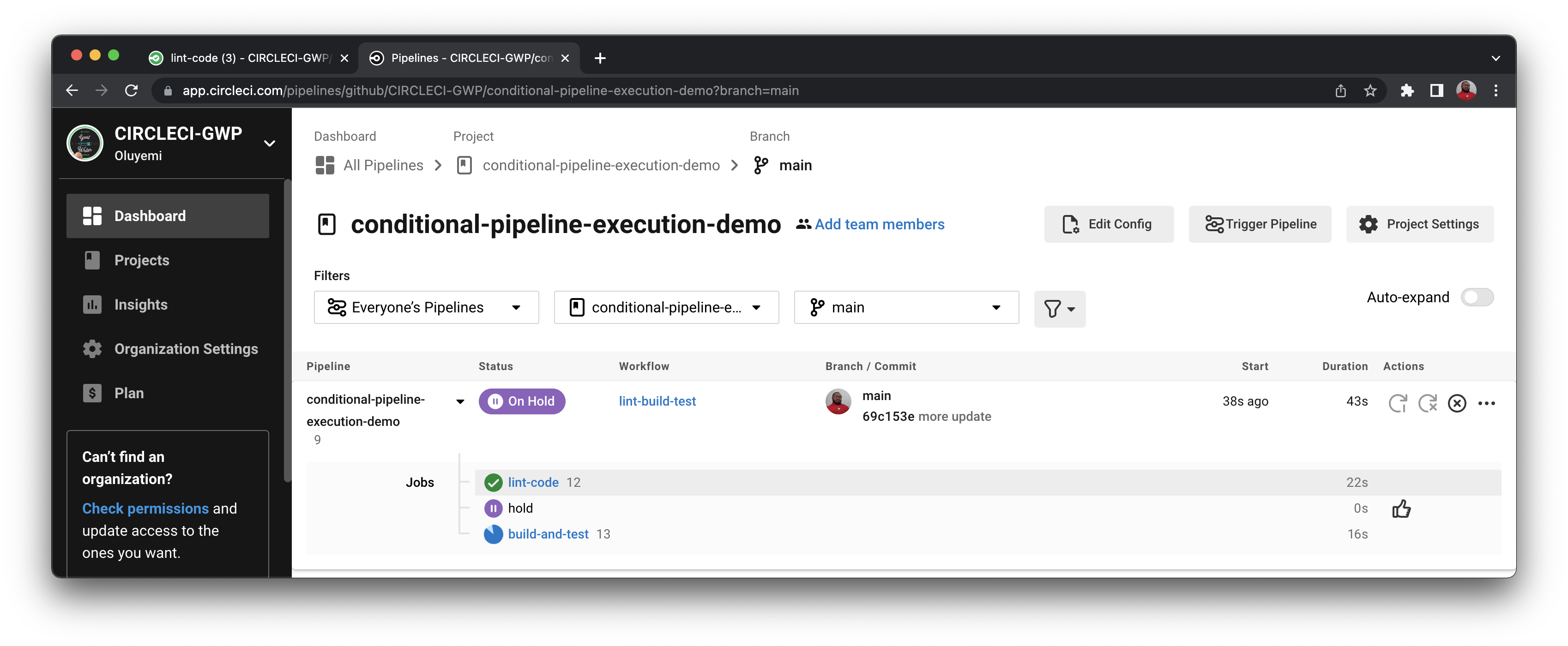 Conditional CircleCI pipeline execution | CircleCI Conditional CircleCI pipeline execution | CircleCI