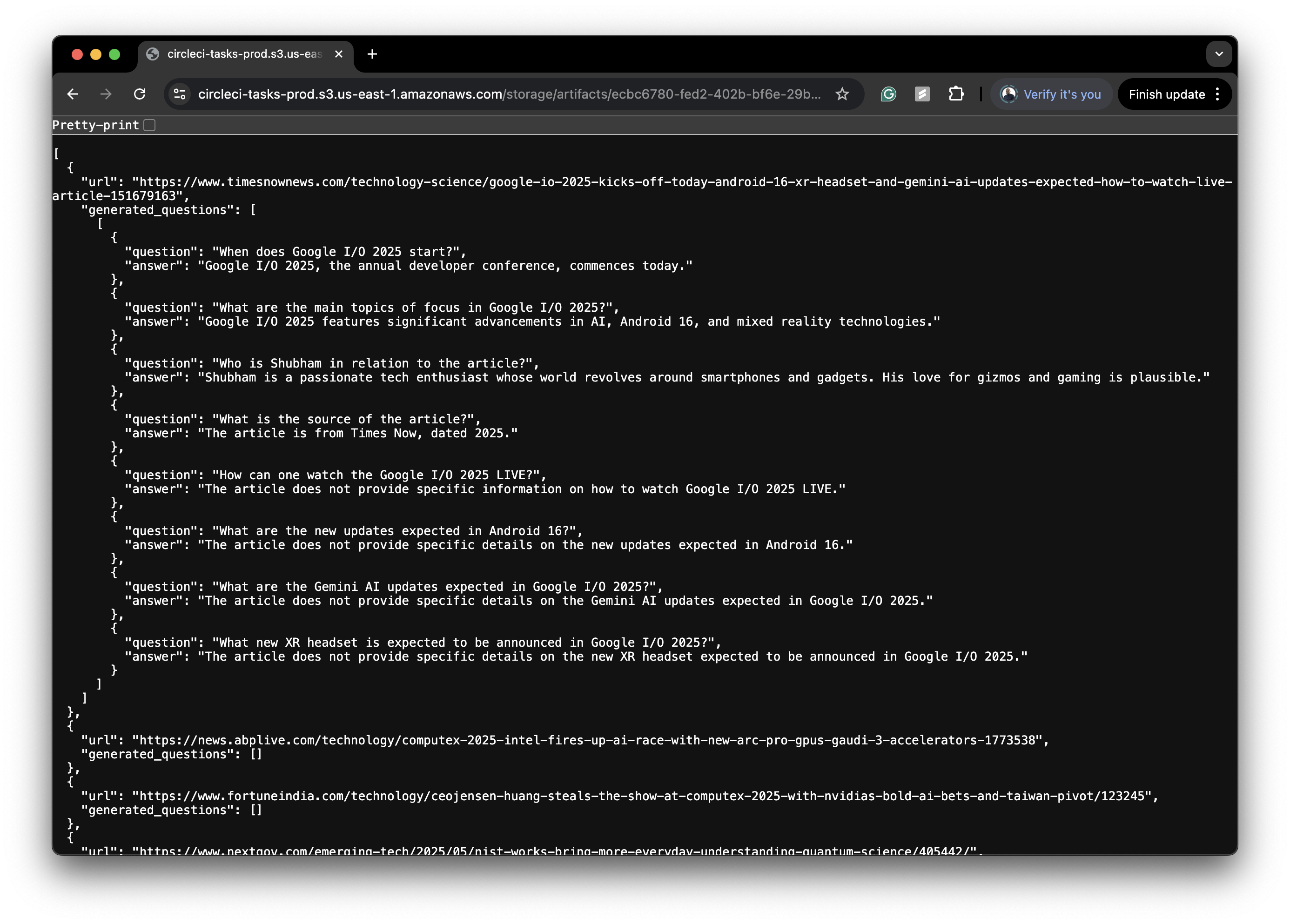 Real-time synthetic data generation for LLM training with CircleCI workflows | CircleCI
