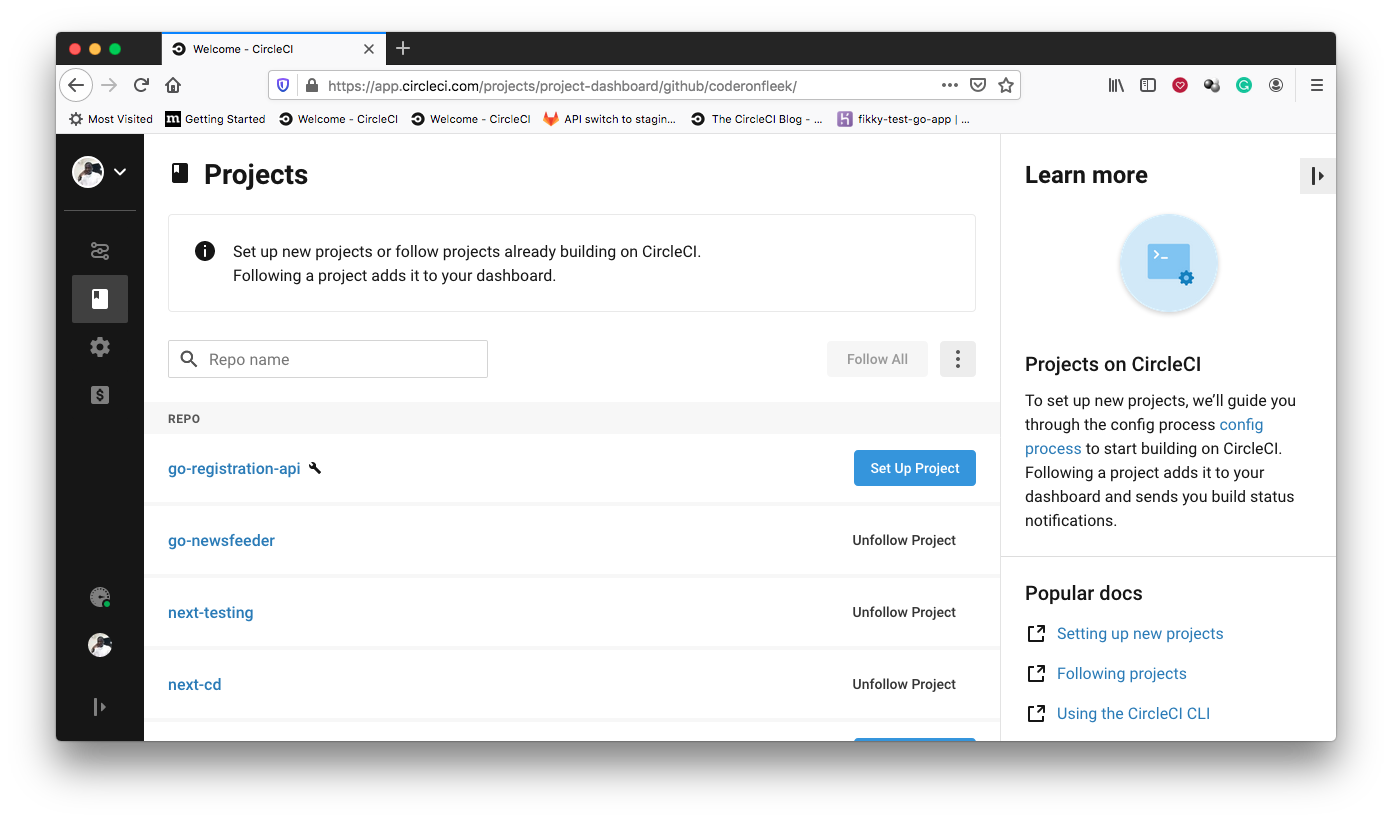 Continuous deployment for Go applications | CircleCI