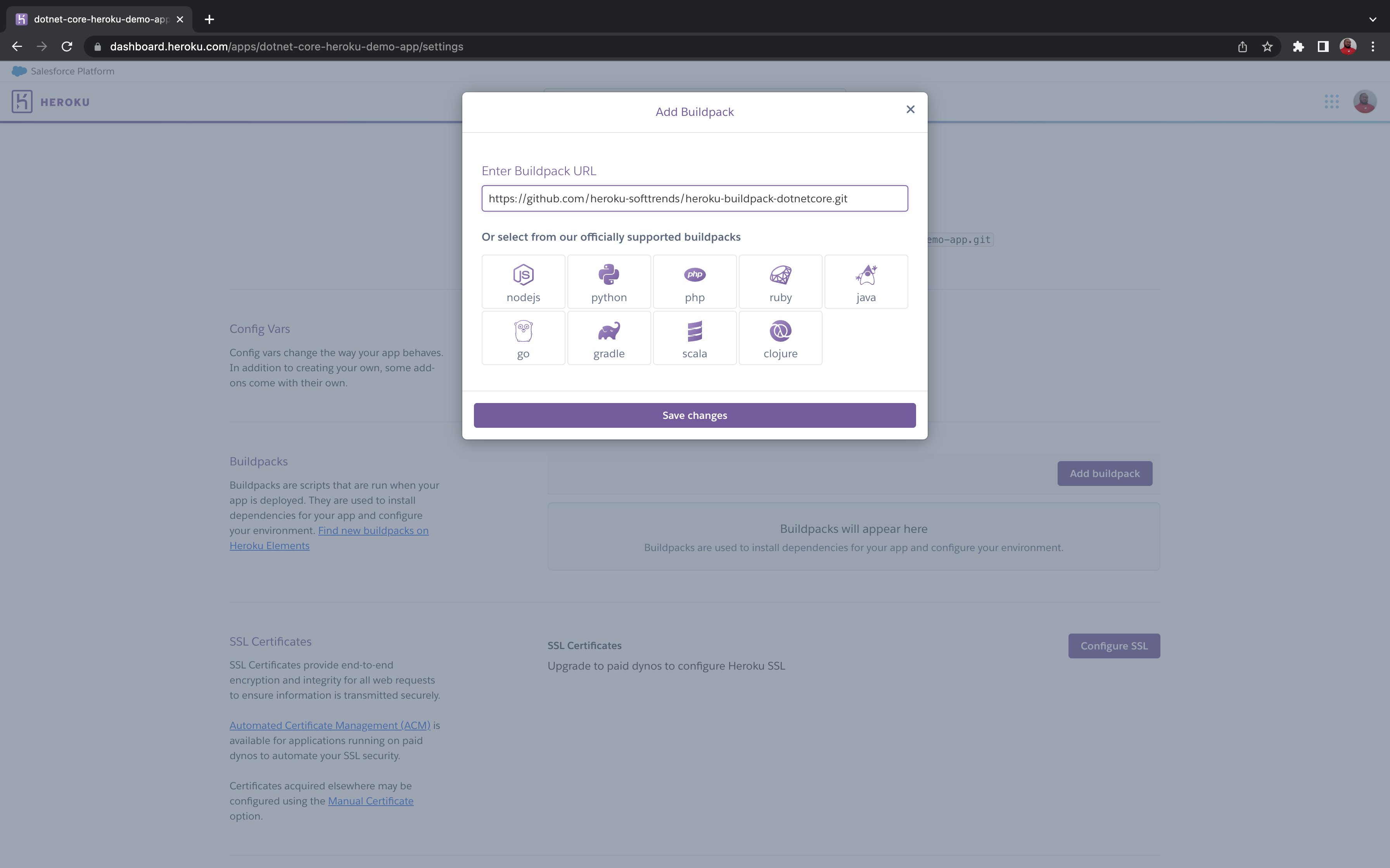 Automate deployment of ASP.NET Core apps to Heroku | CircleCI