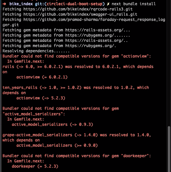 How to set up a continuous integration pipeline for a Rails dual boot | CircleCI