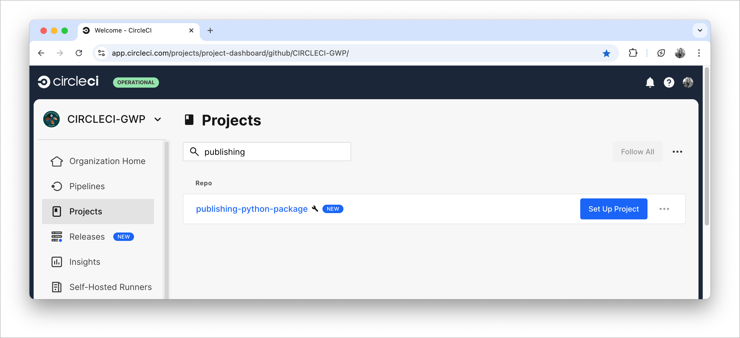 Publishing a Python package | CircleCI