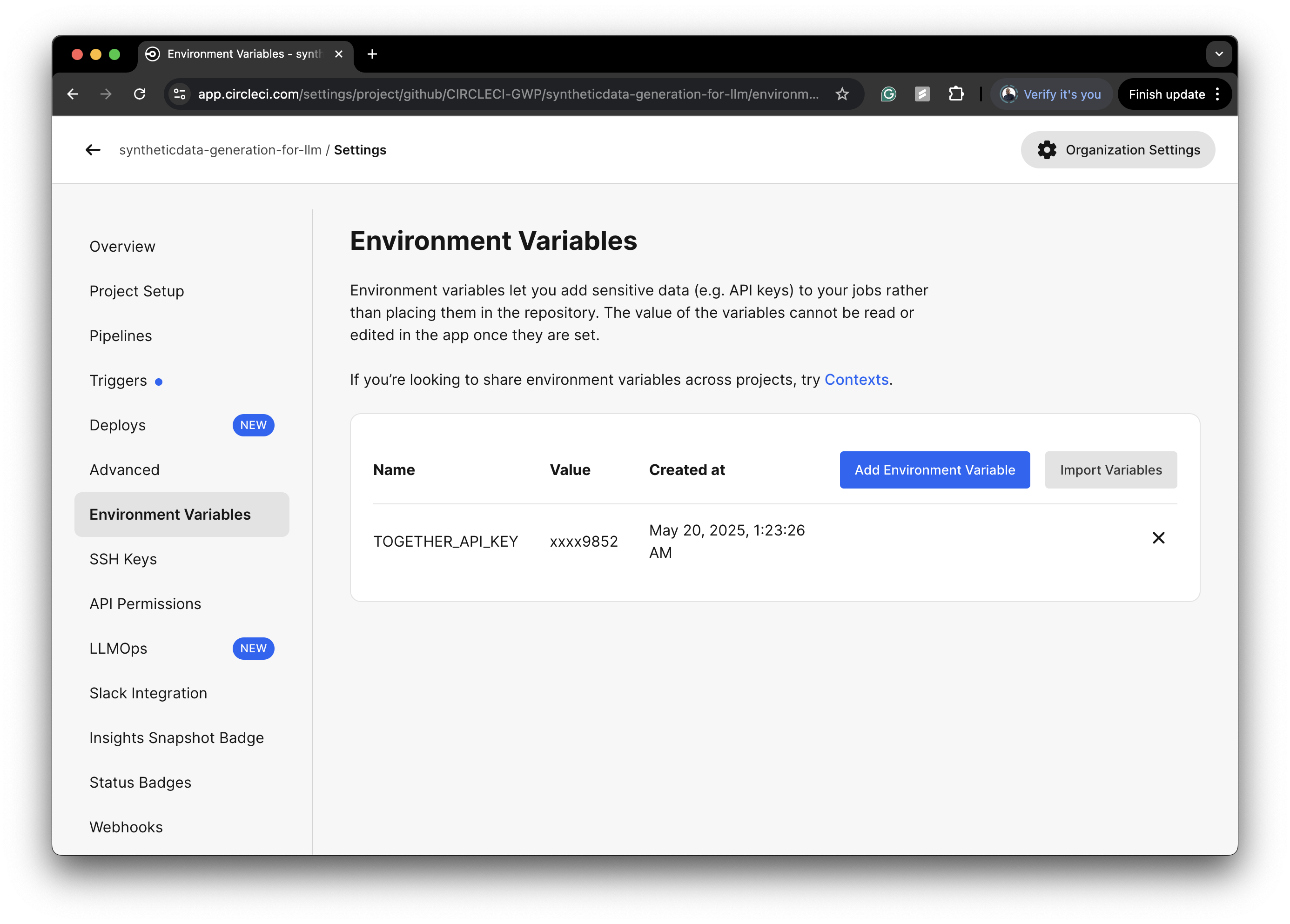 Real-time synthetic data generation for LLM training with CircleCI ...