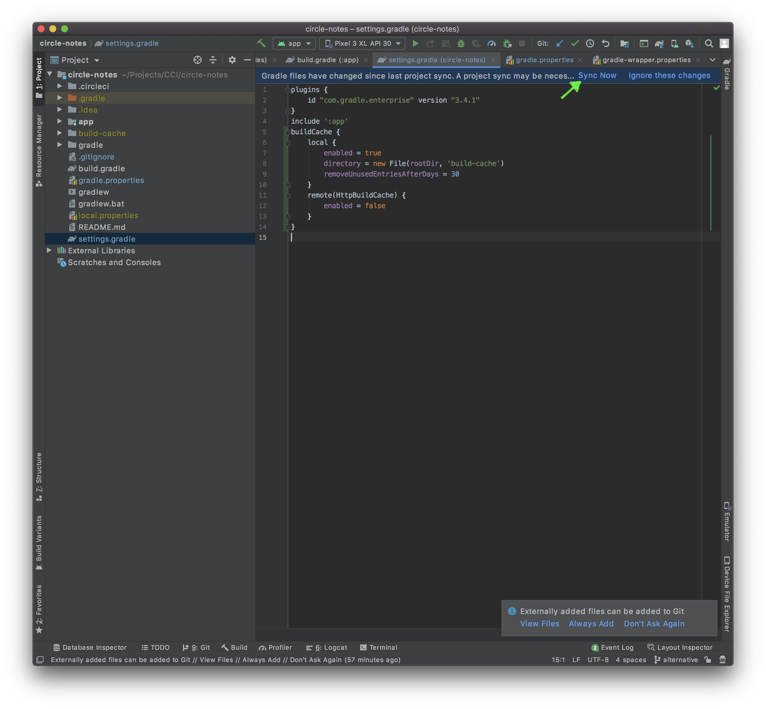 Turbocharging your Android Gradle builds using the build cache | CircleCI