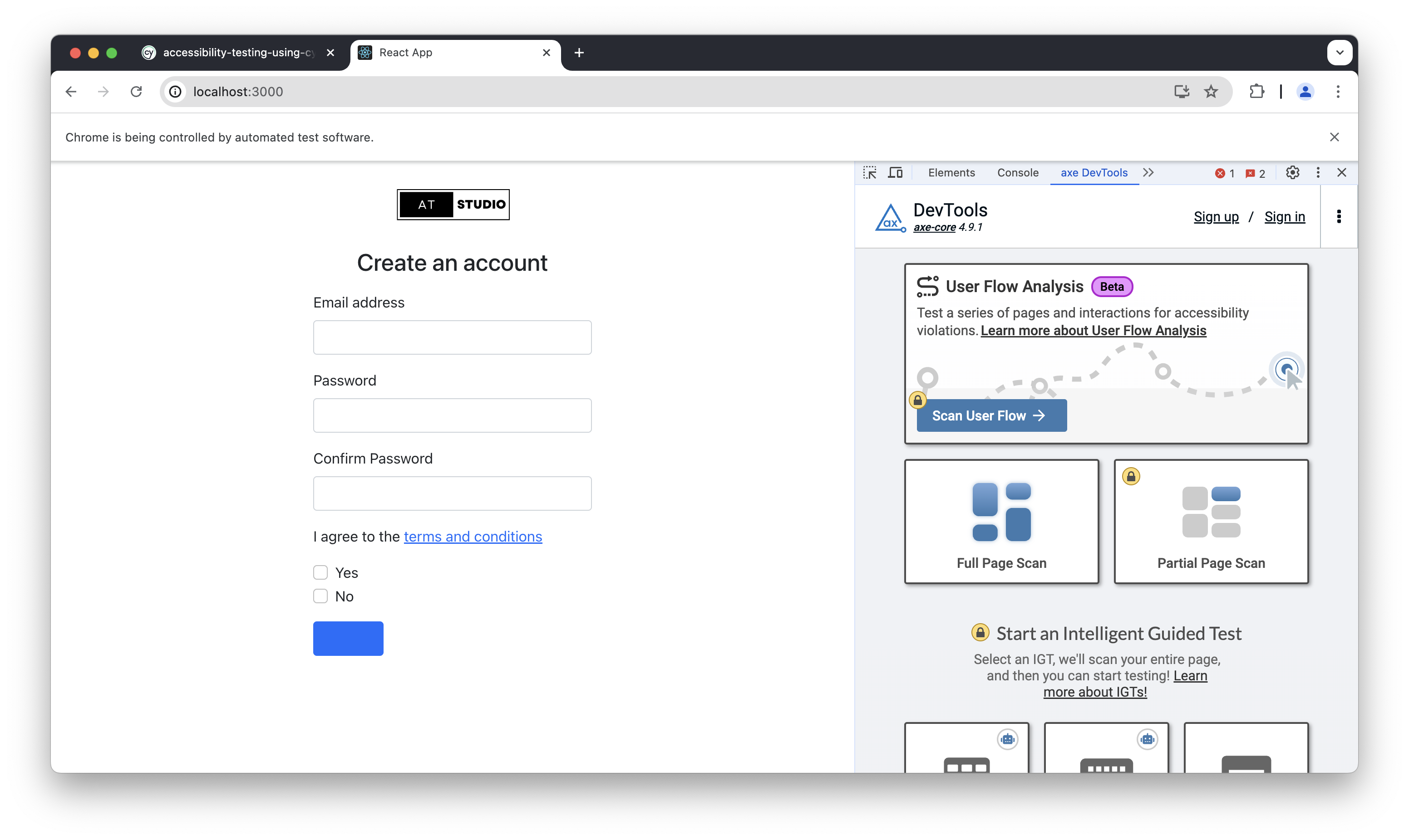 Accessibility testing with Cypress | CircleCI Accessibility testing with Cypress | CircleCI