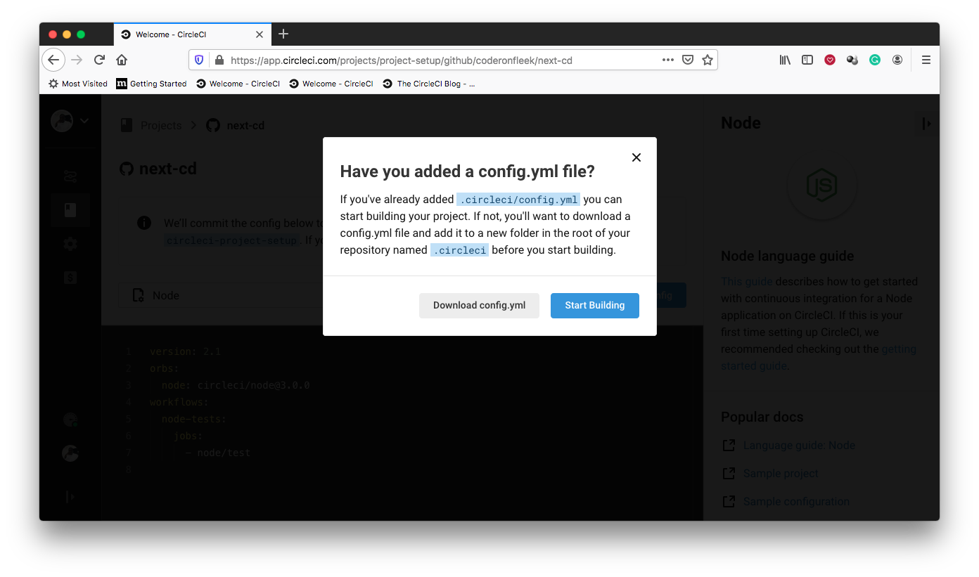 Continuous deployment for Next.js applications | CircleCI