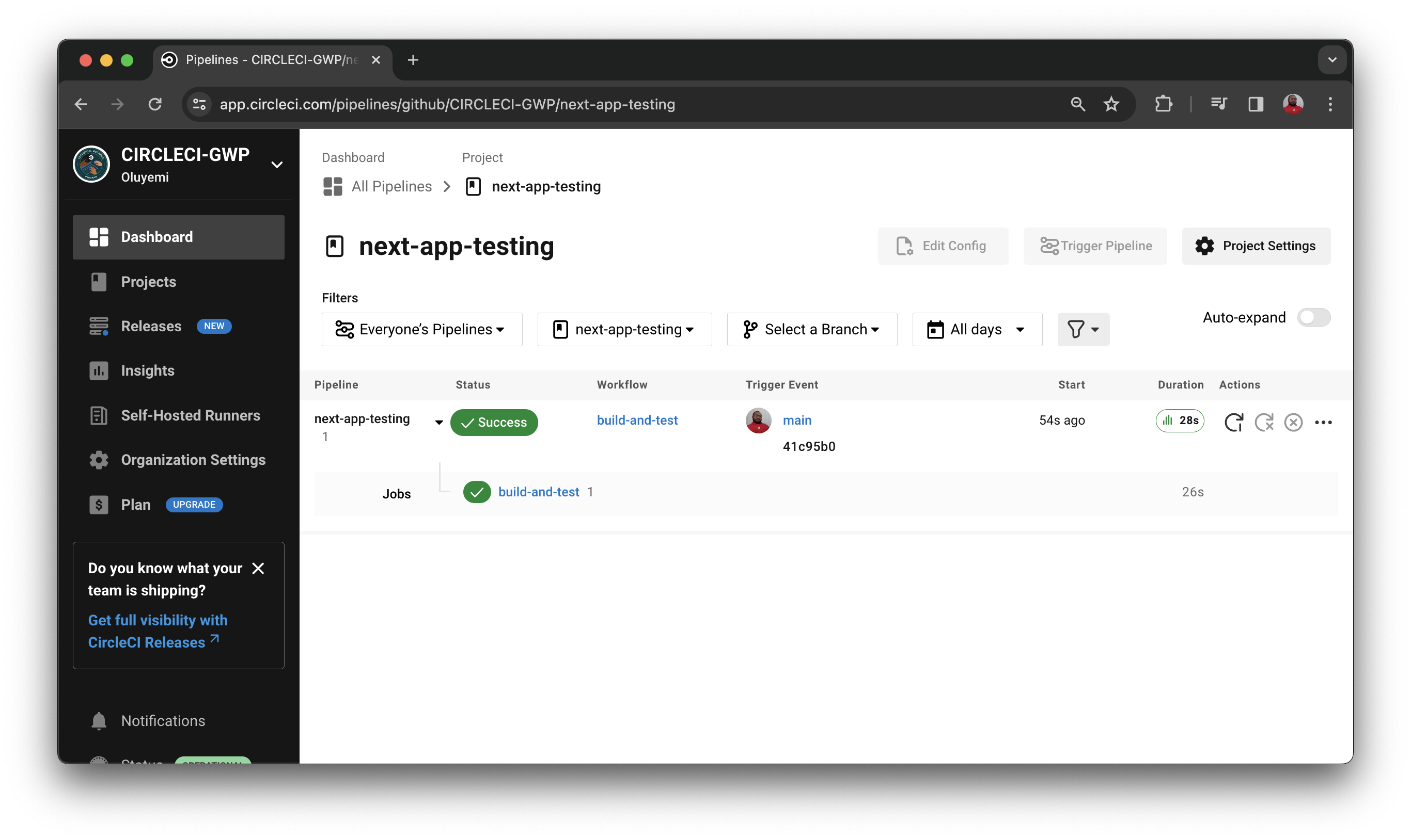 Continuous integration for Next.js applications | CircleCI