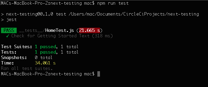 Continuous integration for Next.js applications | CircleCI