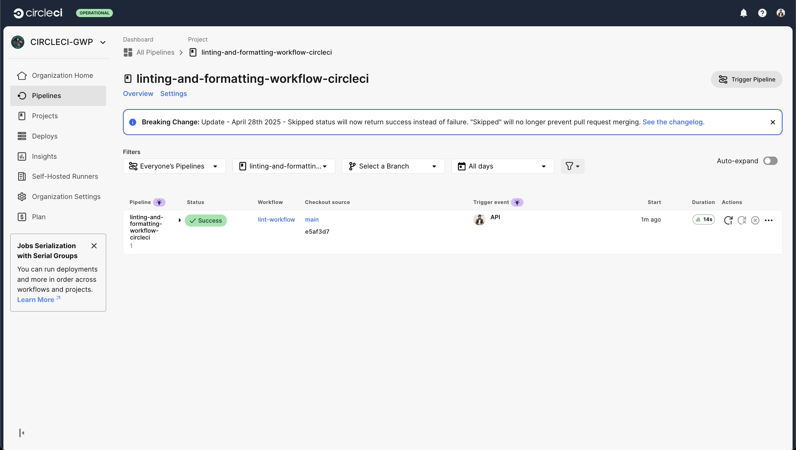 Add a linting and formatting workflow to your CI/CD pipeline using Eslint and Prettier | CircleCI